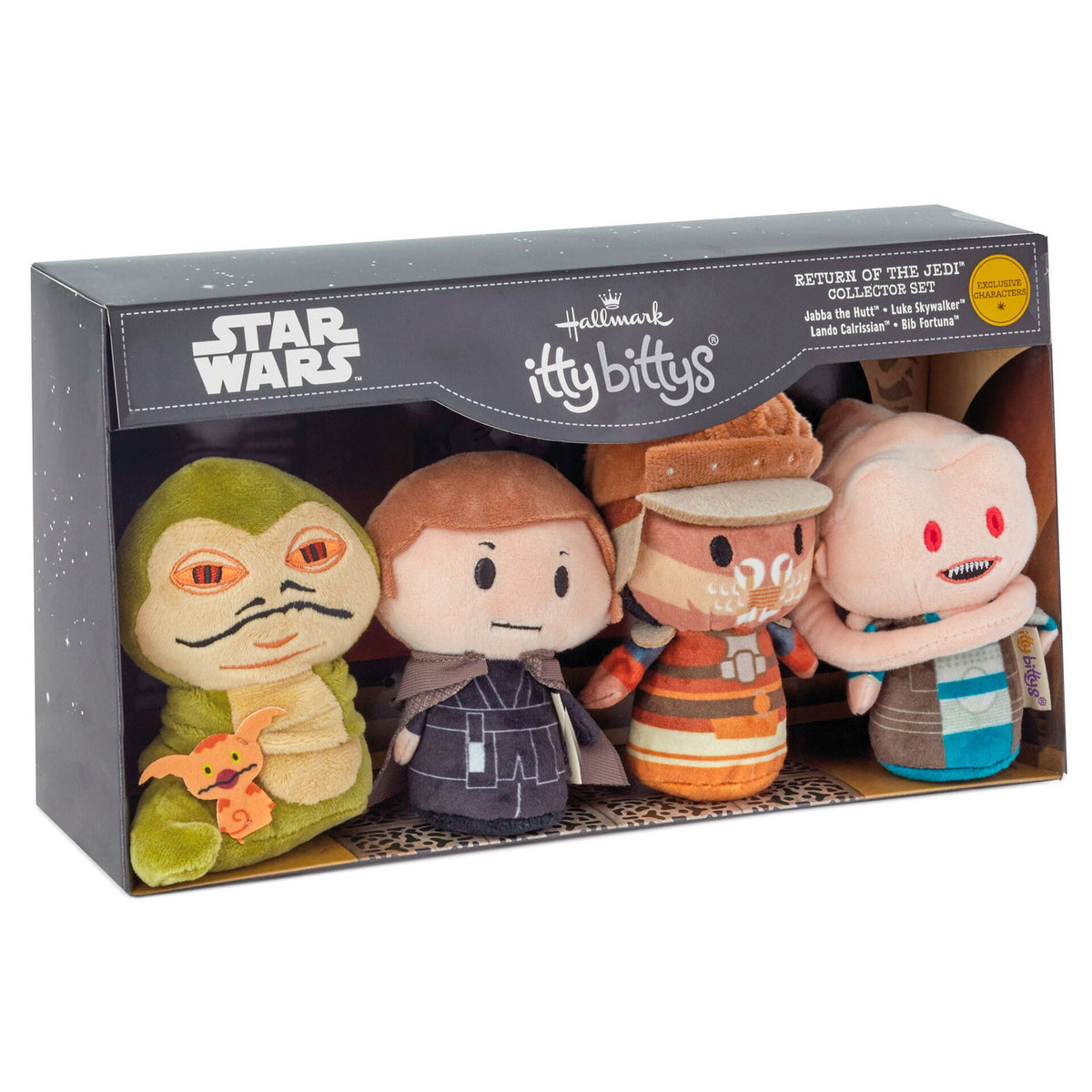 itty bittys® Star Wars: Return of the Jedi™ Plush Collector Set of 4 ...